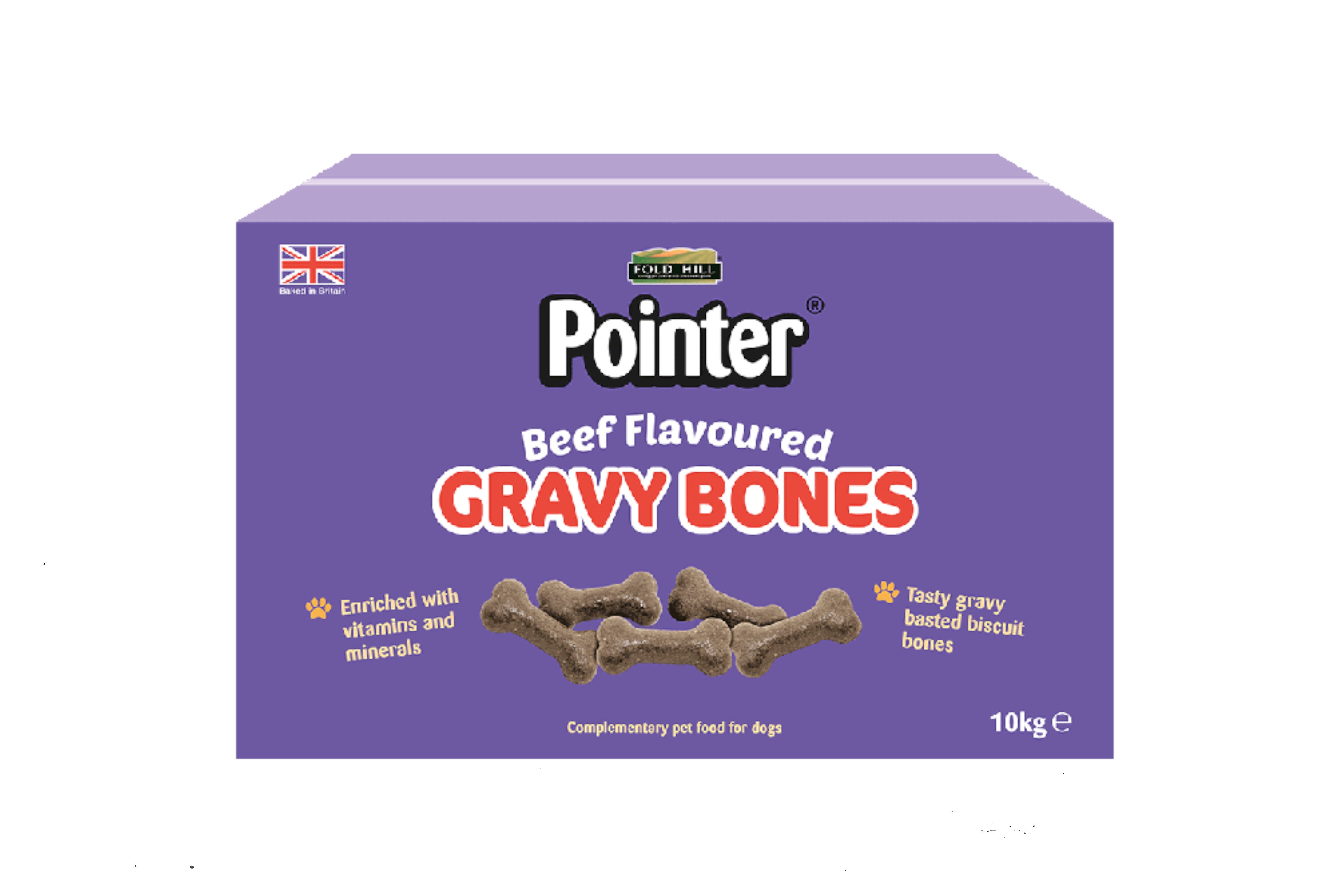Pointer - Beef Gravy Bones (Box) - 10kg - Durham Animal Feeds